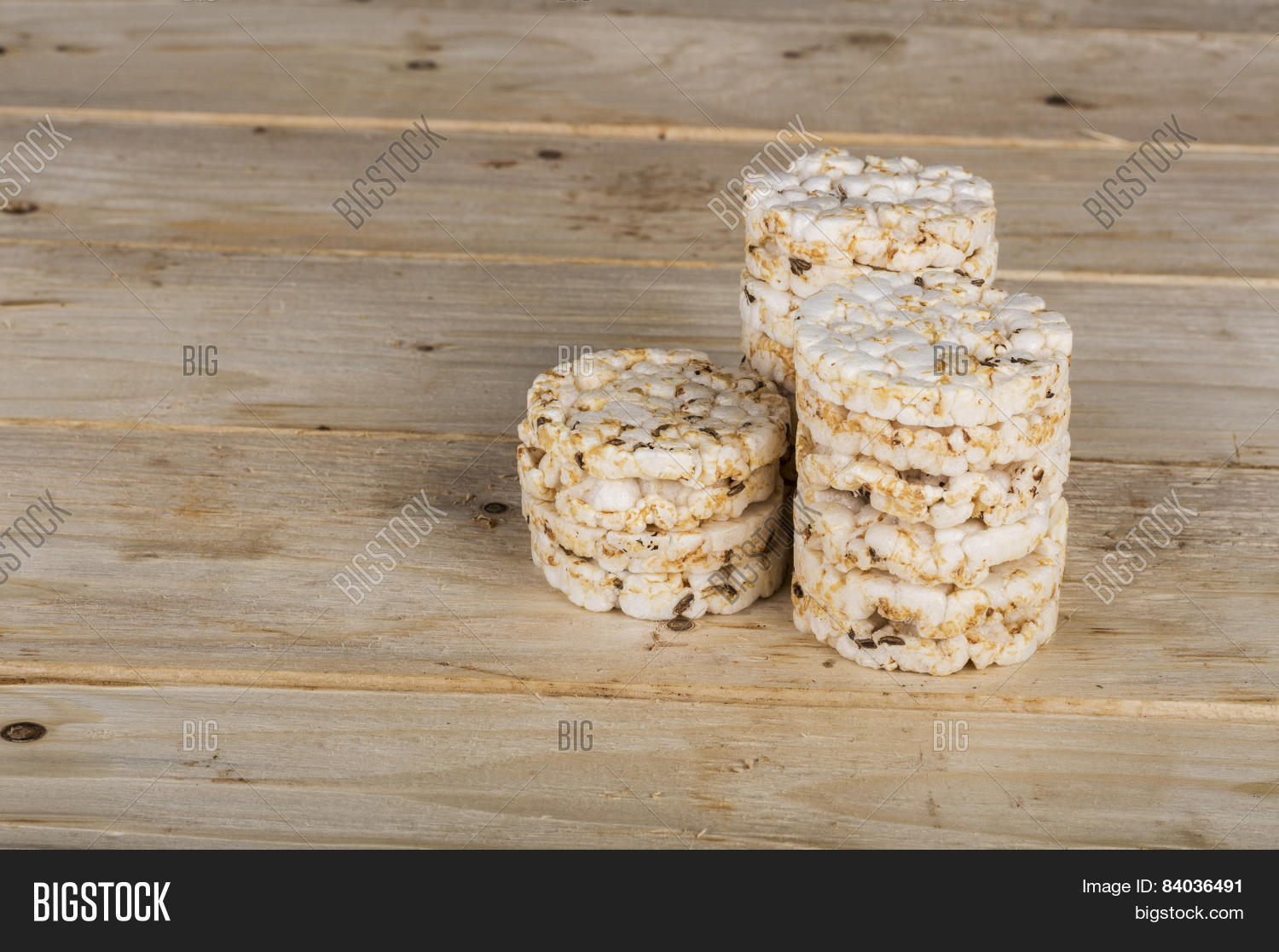 Mini Puffed Rice Cake Image & Photo (Free Trial) | Bigstock