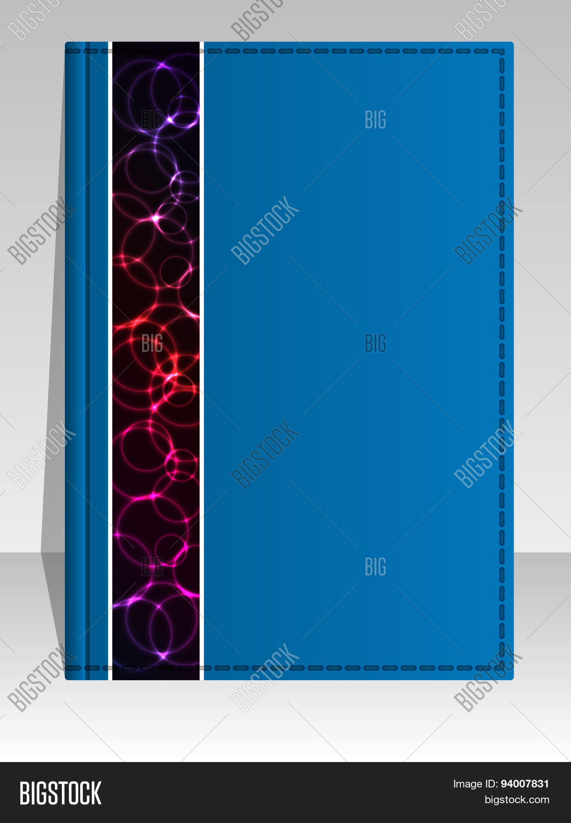 Blue Book Cover Vector & Photo (Free Trial) | Bigstock