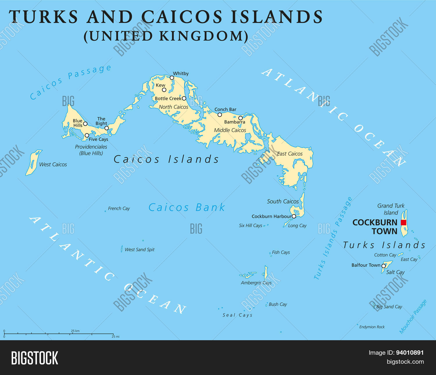 Turks Caicos Islands Vector & Photo (Free Trial) | Bigstock