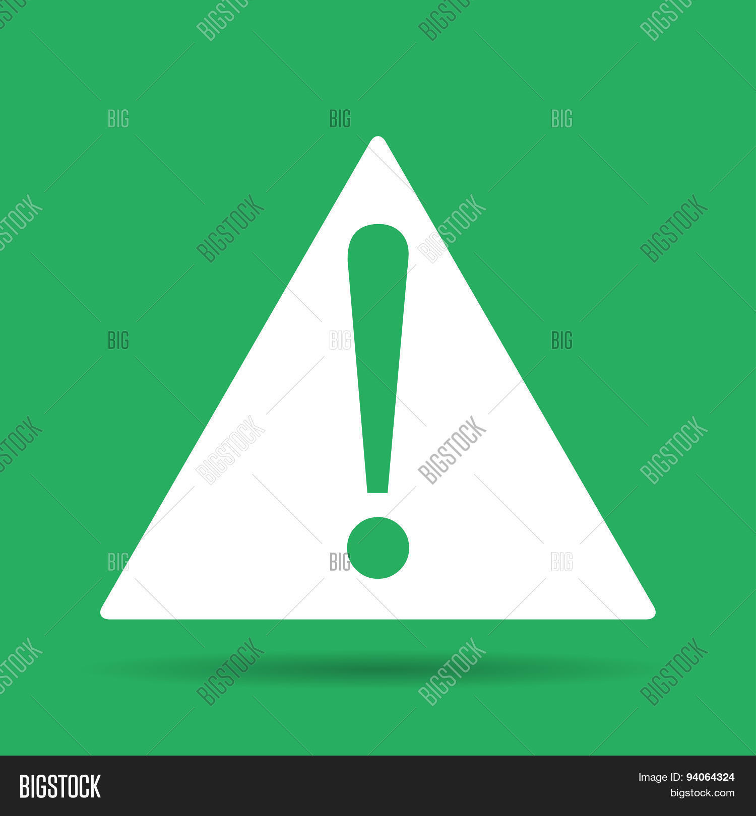 Vector Attention Sign Vector & Photo (Free Trial) | Bigstock