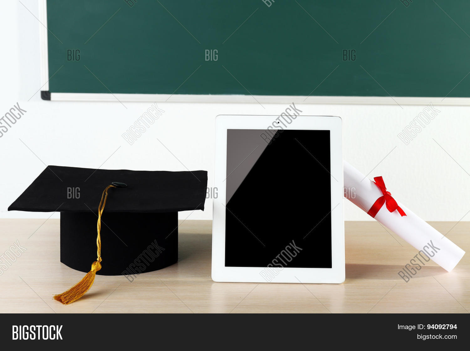Graduation Cap Tablet Image & Photo (Free Trial) | Bigstock
