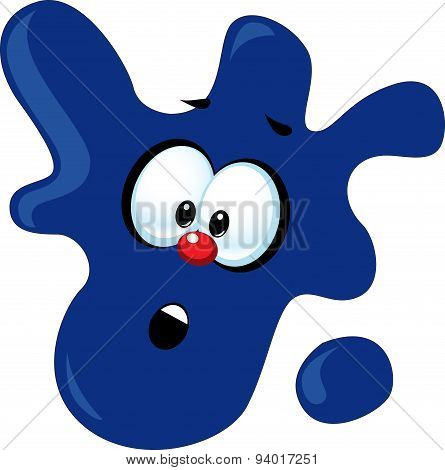 Blue Blob - Funny Vector & Photo (Free Trial) | Bigstock