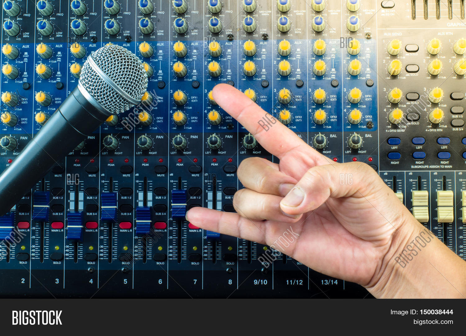 Live Sound Mixers Image & Photo (Free Trial) | Bigstock