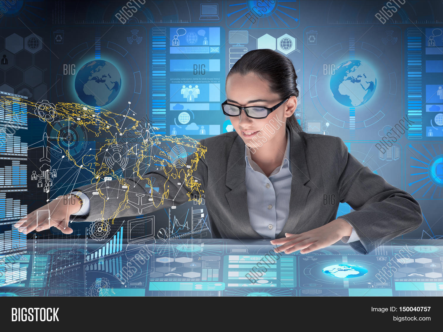 Futuristic Media Image & Photo (Free Trial) | Bigstock