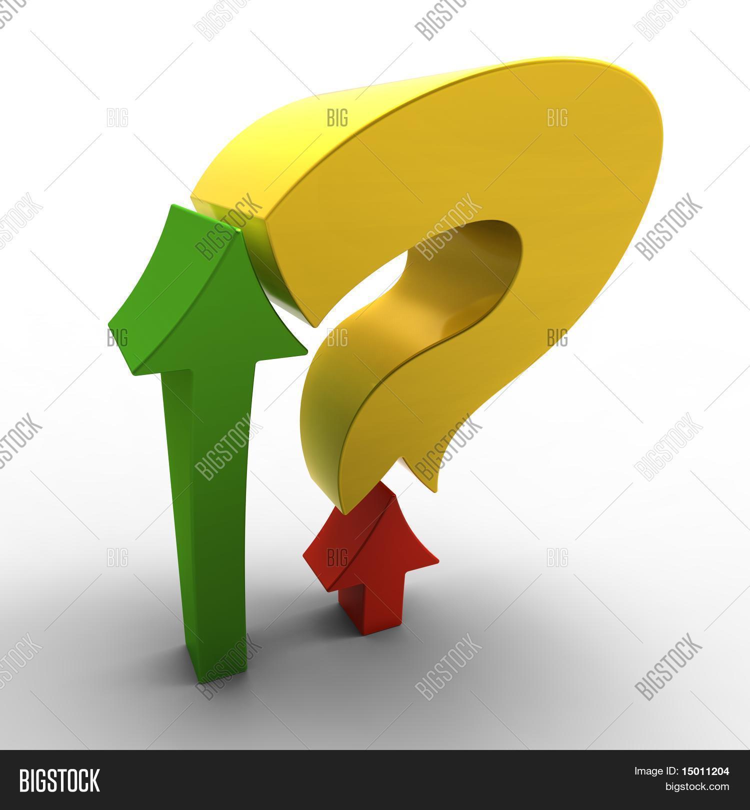 Question Mark Question Mark Down Arrow