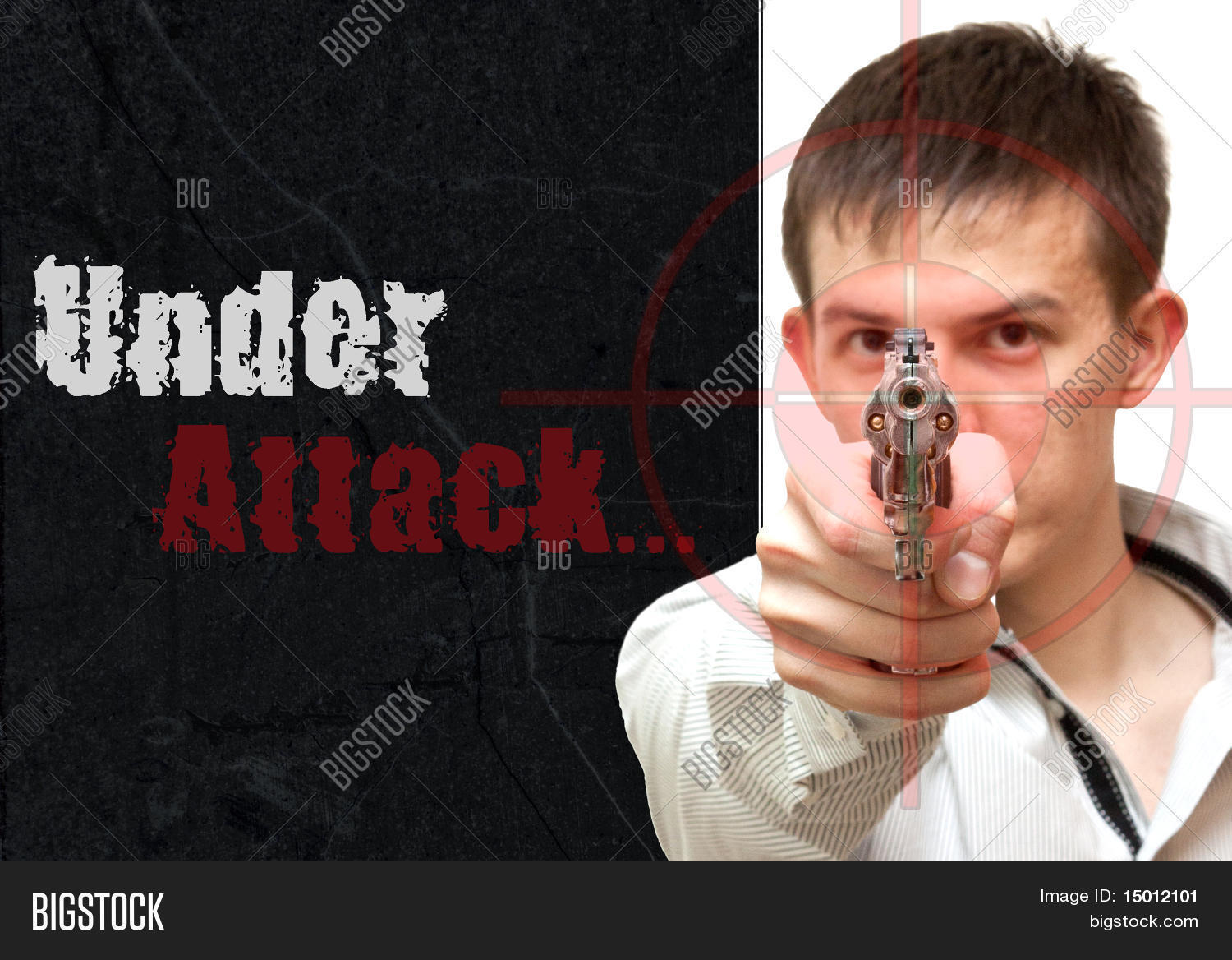 Collage Guy Gun. Image & Photo (Free Trial) | Bigstock