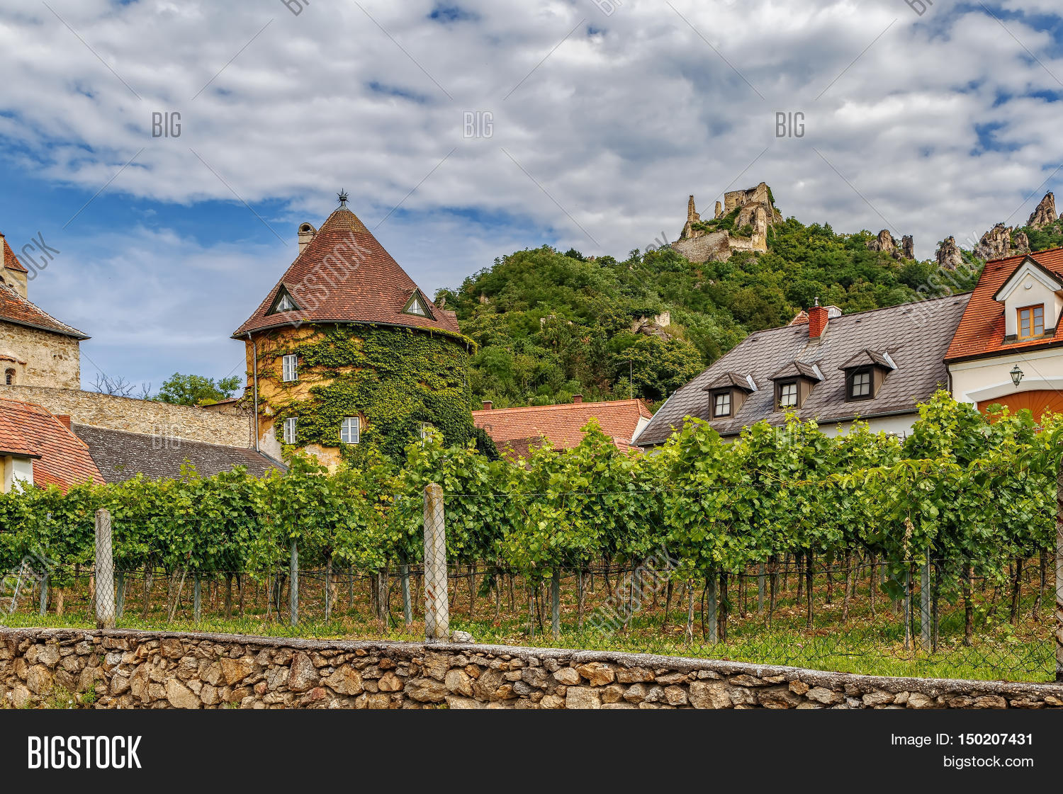 View Durnstein Castle Image & Photo (Free Trial) | Bigstock