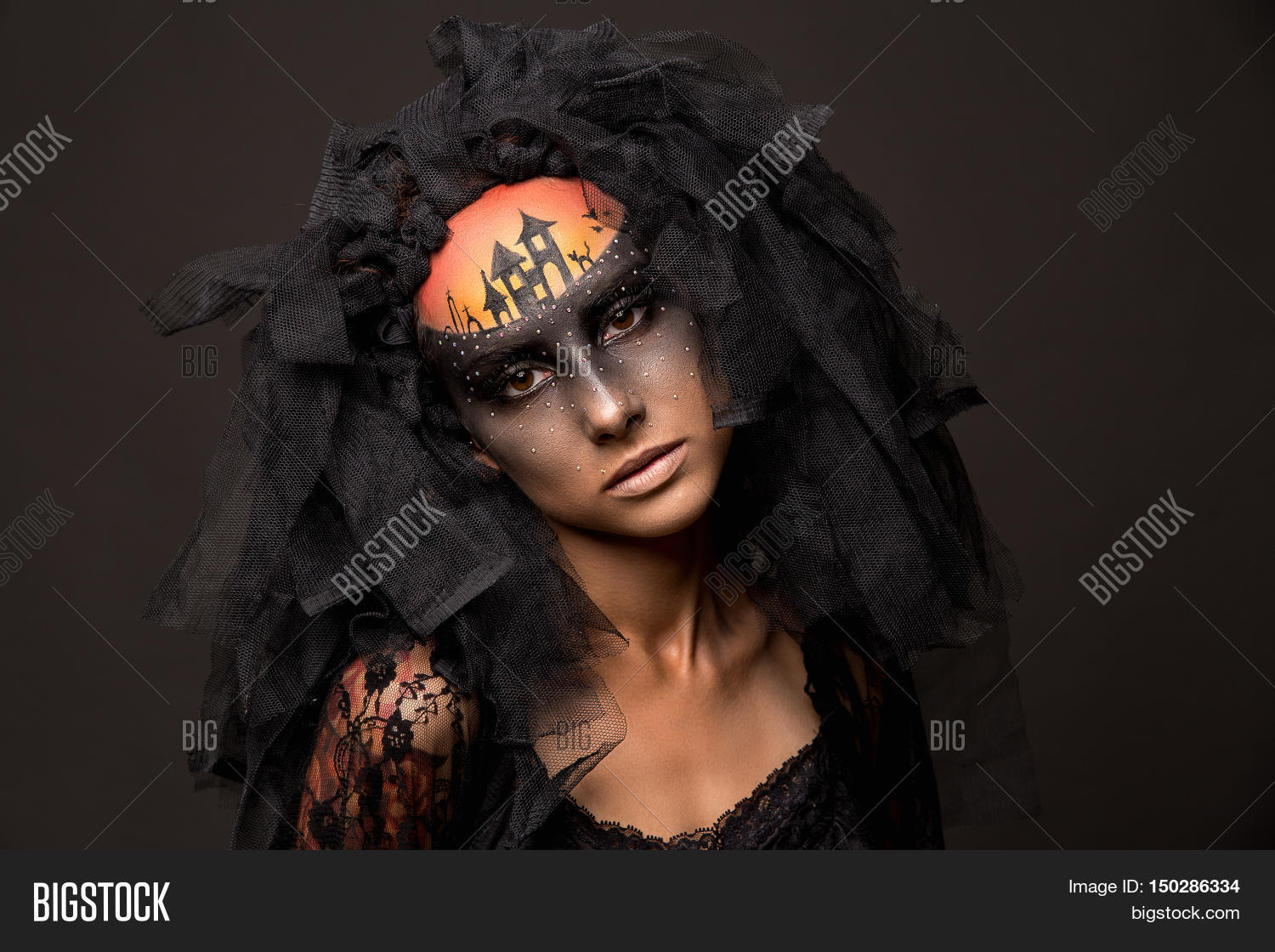 Scary Halloween Bride Image & Photo (Free Trial) | Bigstock