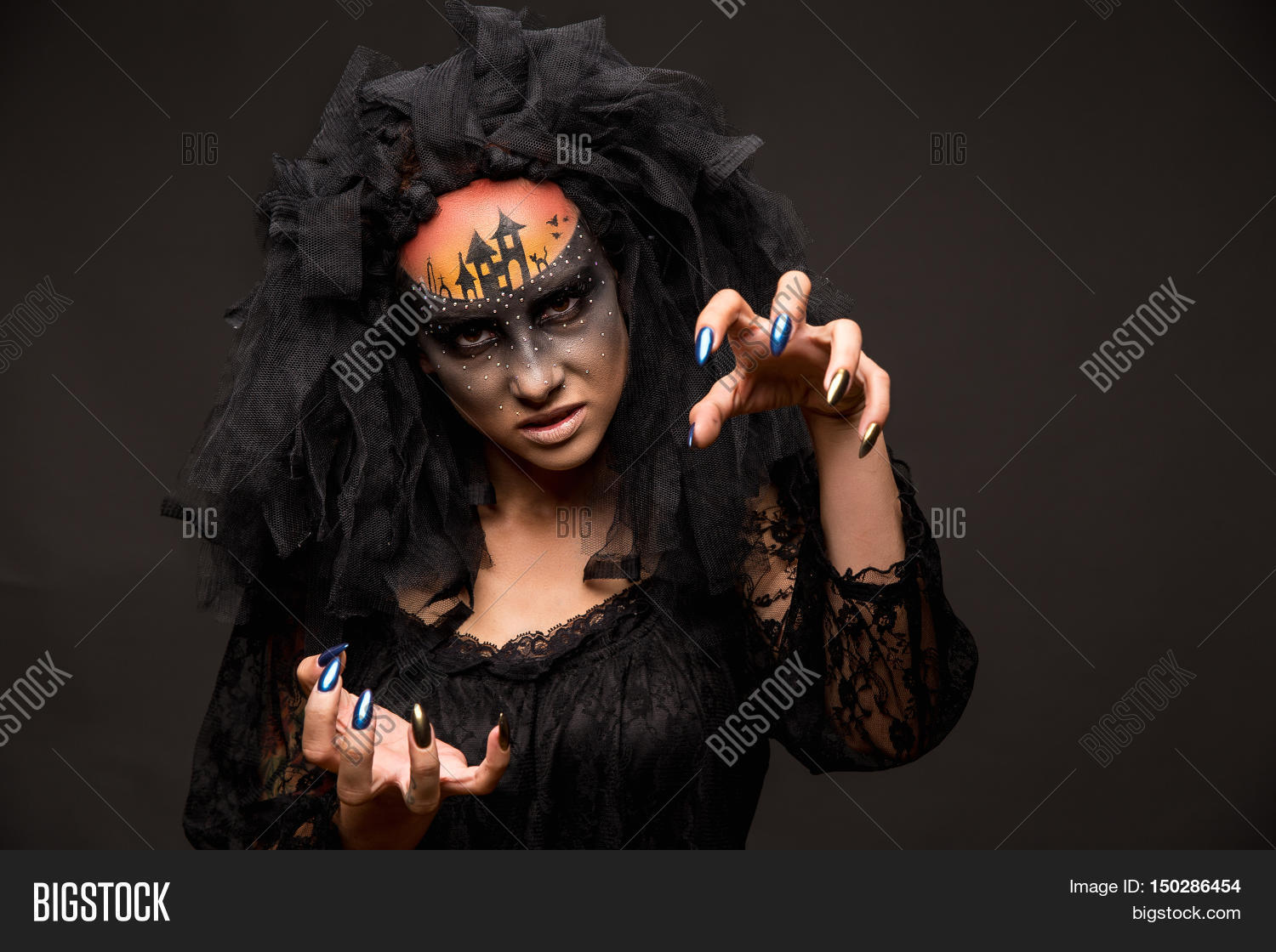 Scary Halloween Bride Image & Photo (Free Trial) | Bigstock