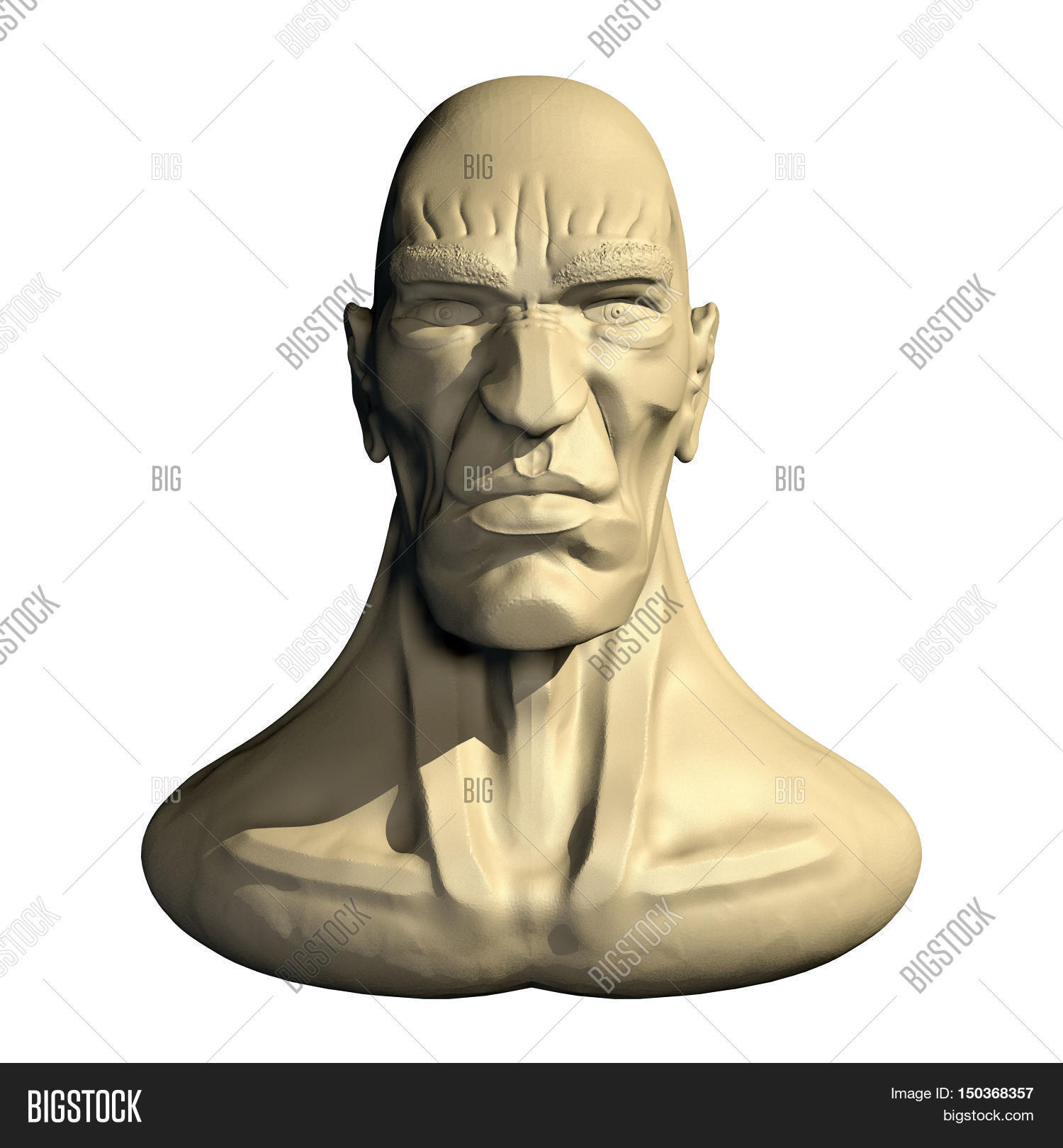 Male Three Dimensional Image & Photo (Free Trial) | Bigstock