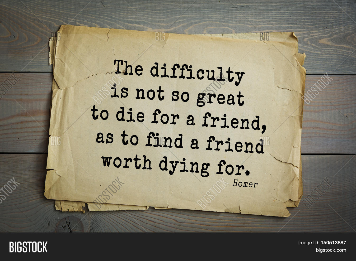 Aphorism By Homer - Image & Photo (Free Trial) | Bigstock
