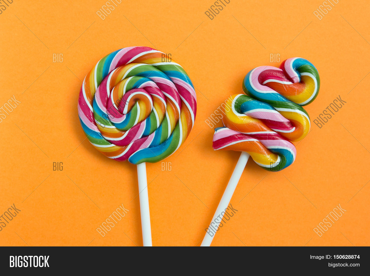 Two Lollipops Many Image & Photo (Free Trial) | Bigstock