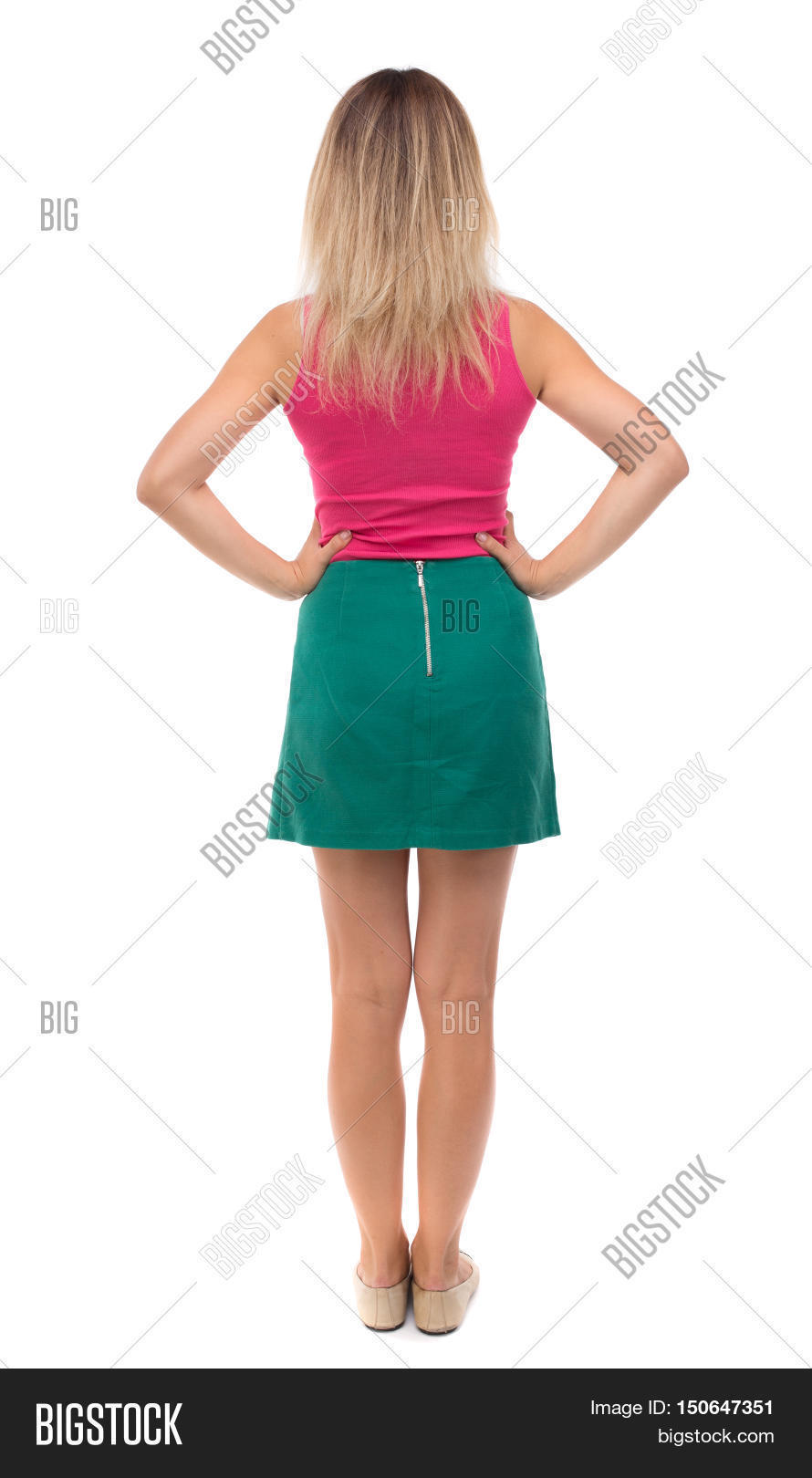Back View Standing Image & Photo (Free Trial) | Bigstock