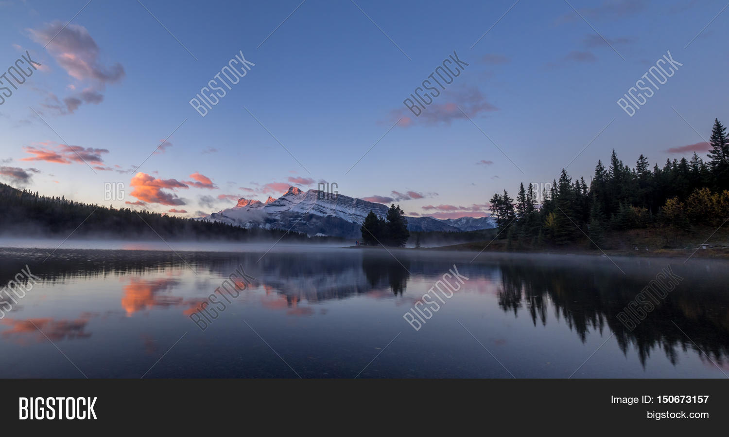 Rundle Mountain Image & Photo (Free Trial) | Bigstock