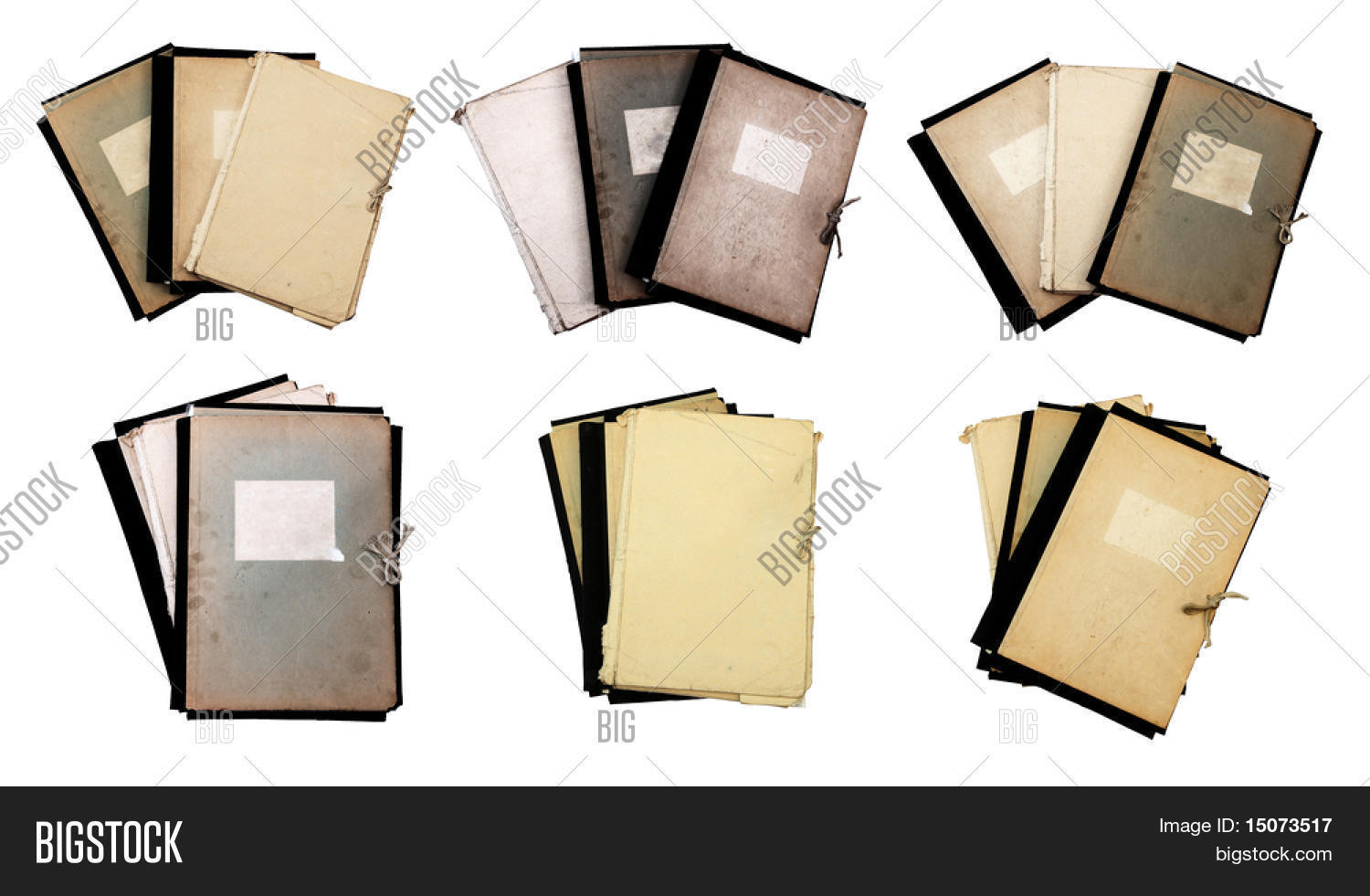 Set Old Folders Image & Photo (Free Trial) | Bigstock