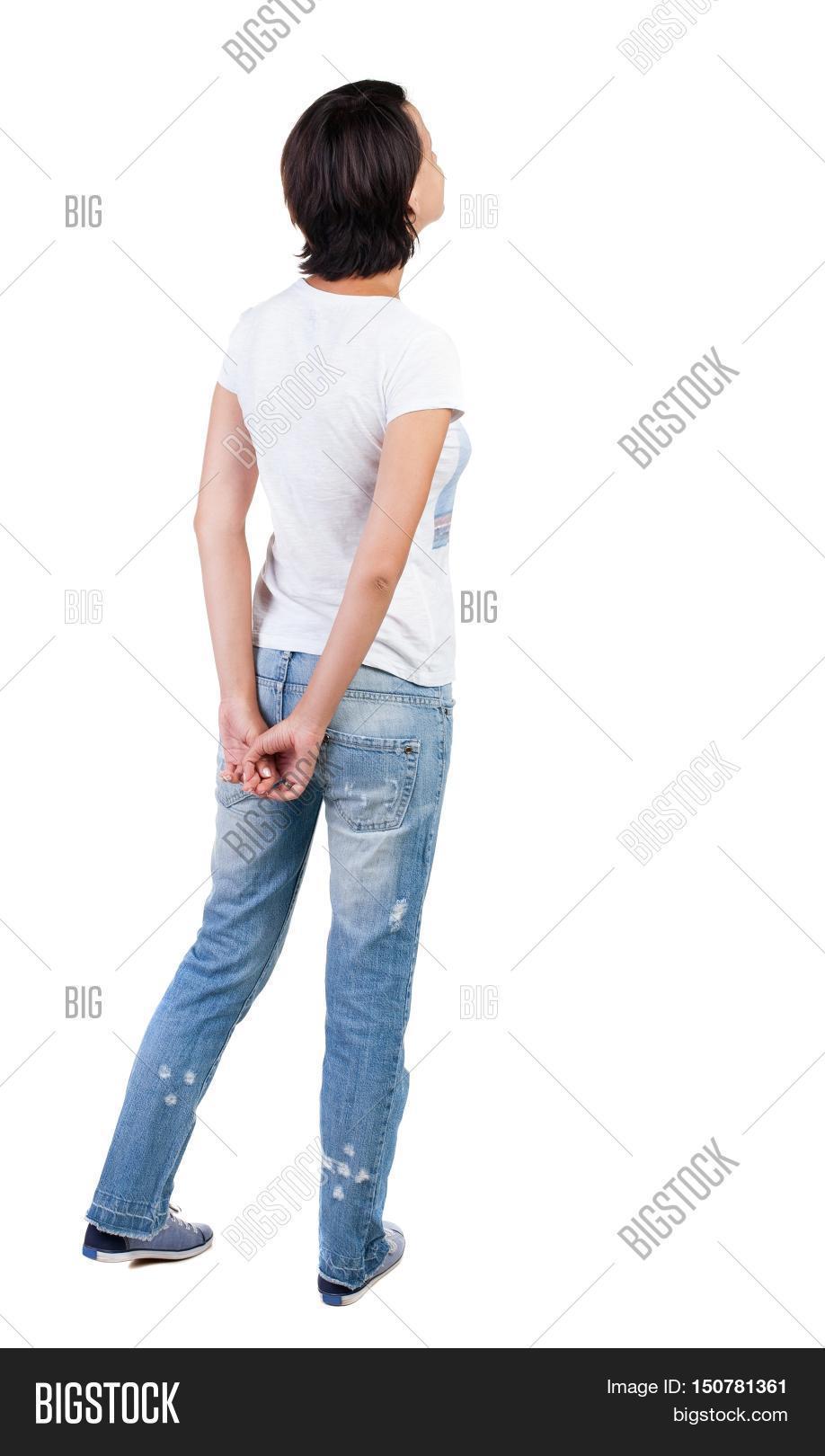 Back View Standing Image & Photo (Free Trial) | Bigstock