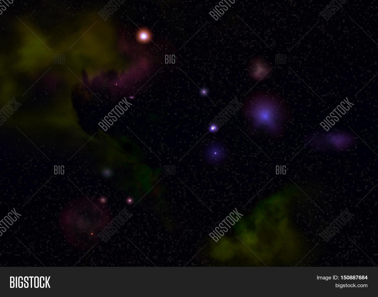 Star Field Space Image & Photo (Free Trial) | Bigstock