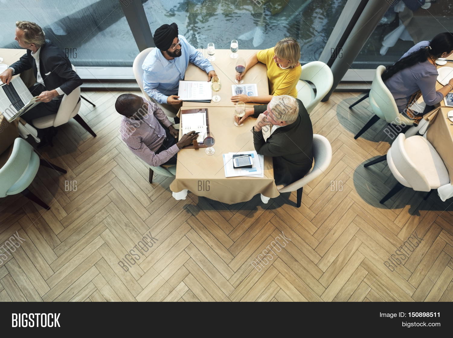 Business People Dining Image & Photo (Free Trial) | Bigstock