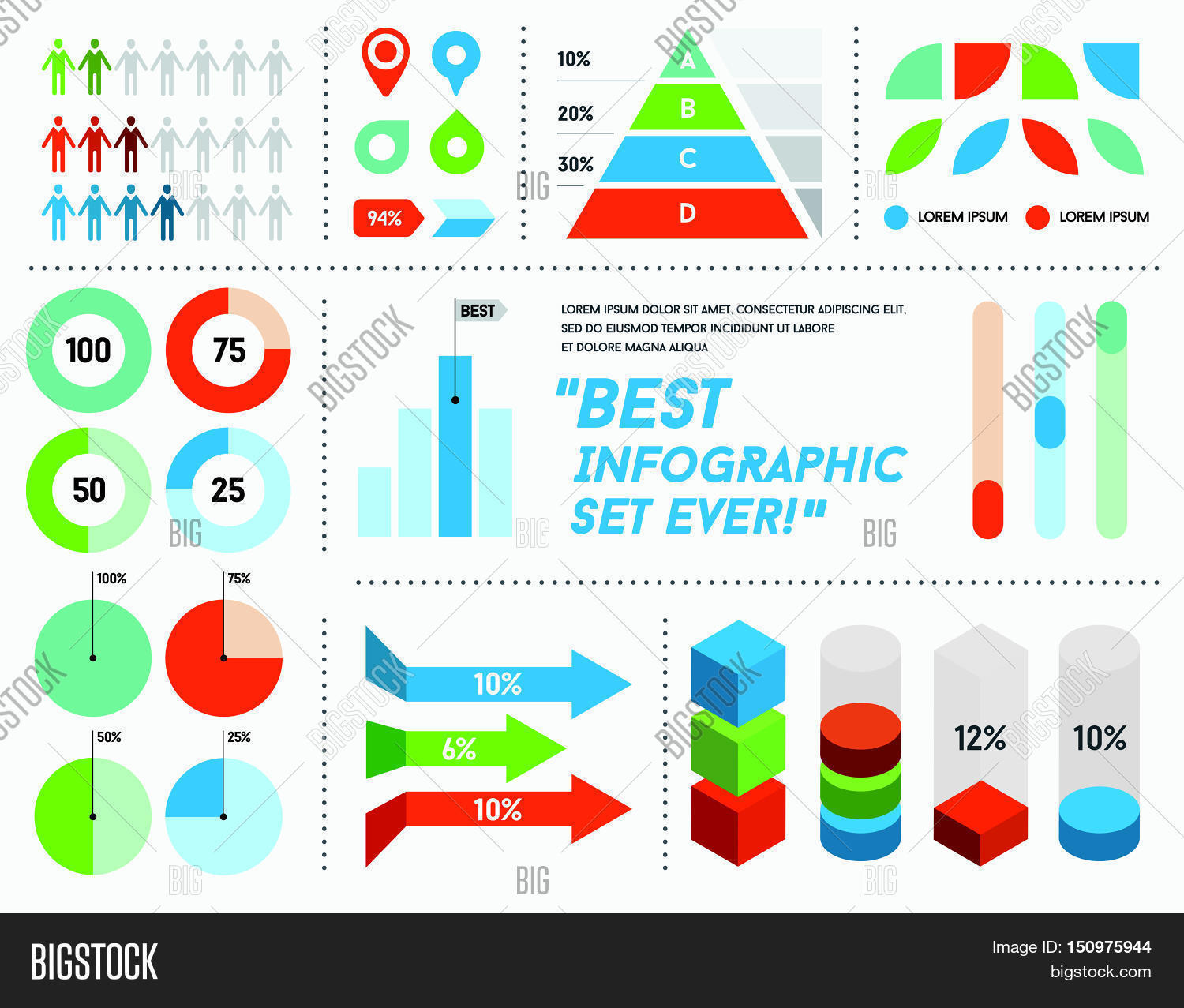 Infographics Elements Vector & Photo (Free Trial) | Bigstock