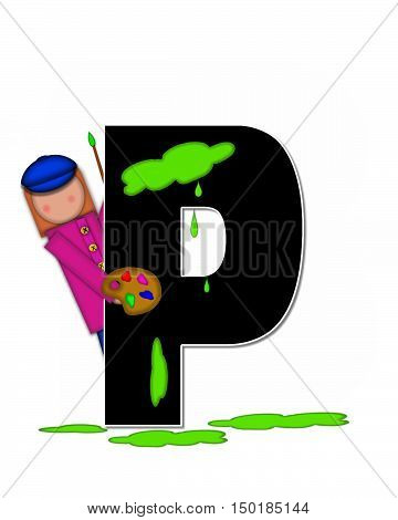 Letter P Alphabet Set Image & Photo (Free Trial) | Bigstock