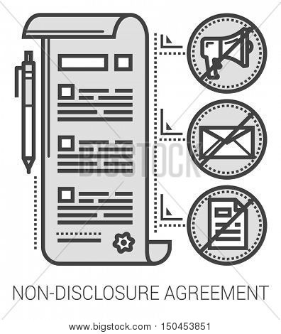 Non-disclosure Vector & Photo (Free Trial) | Bigstock
