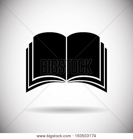 Open Book Icon Web Vector & Photo (Free Trial) | Bigstock