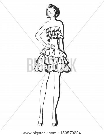 Stylized Ink Fashion Image & Photo (Free Trial) | Bigstock