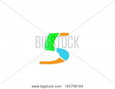 Number Logo Design. Vector & Photo (Free Trial) | Bigstock