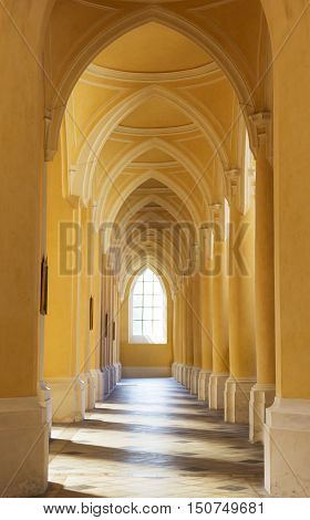 Corridor Temple. Image & Photo (Free Trial) | Bigstock