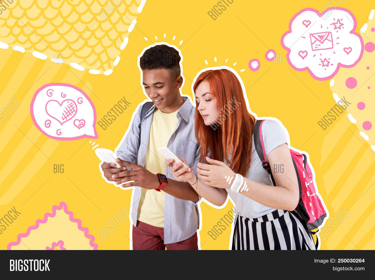 Typing Messages. Good Image & Photo (Free Trial) | Bigstock