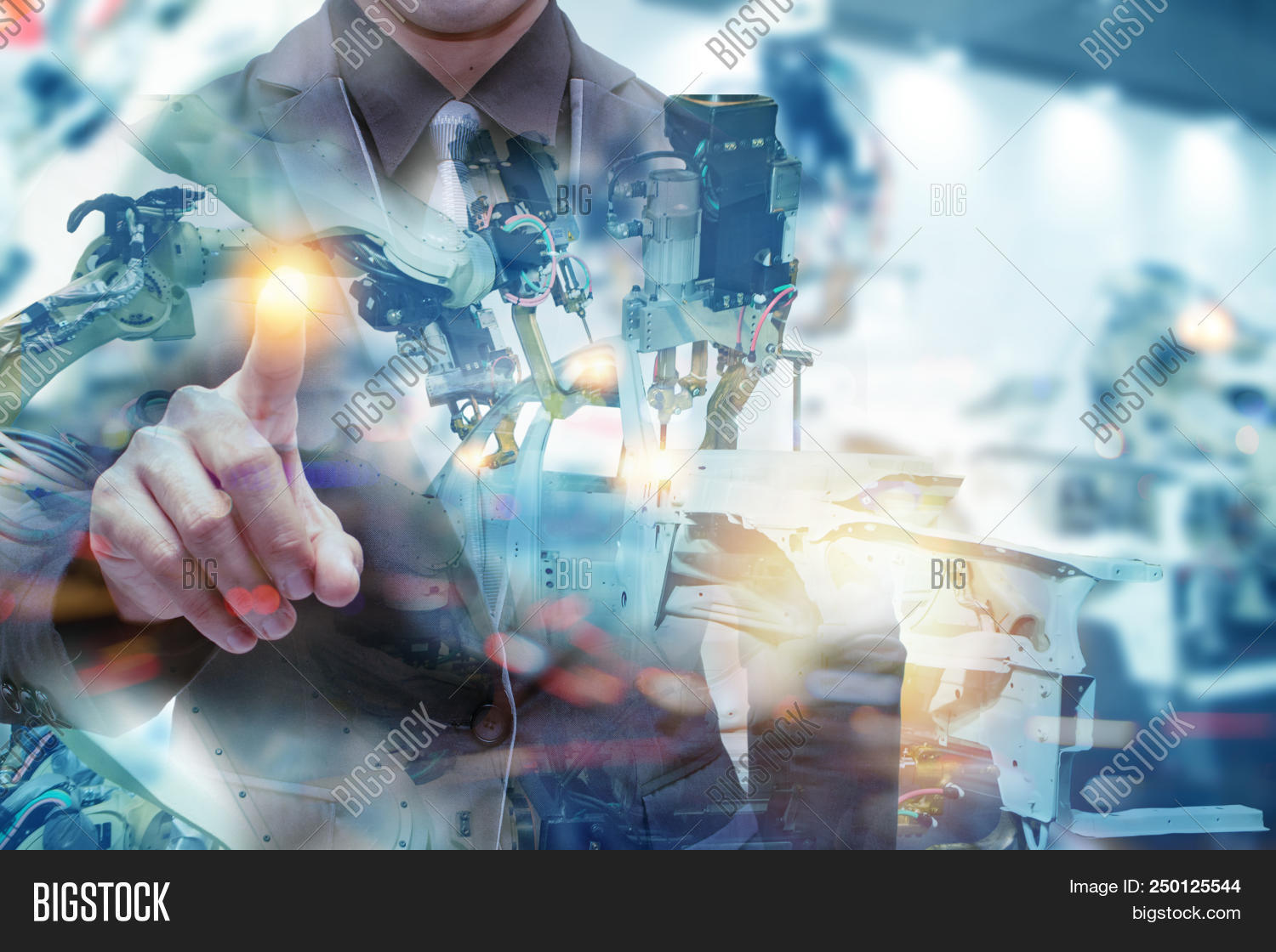 Iot Smart Factory , Image & Photo (Free Trial) | Bigstock