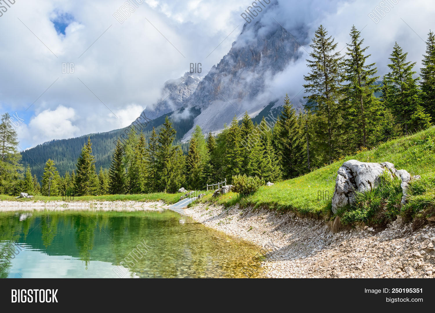 Ehrwalder Almsee - Image & Photo (Free Trial) | Bigstock