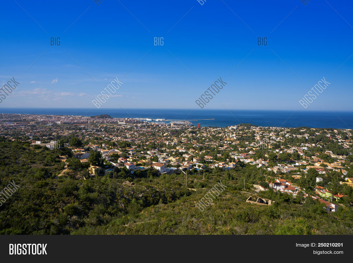 Denia Skyline View Image & Photo (Free Trial) | Bigstock