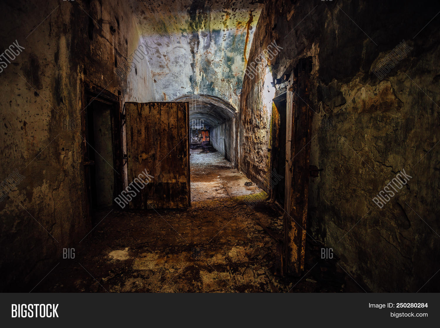 Dark Creepy Corridor Image & Photo (Free Trial) | Bigstock