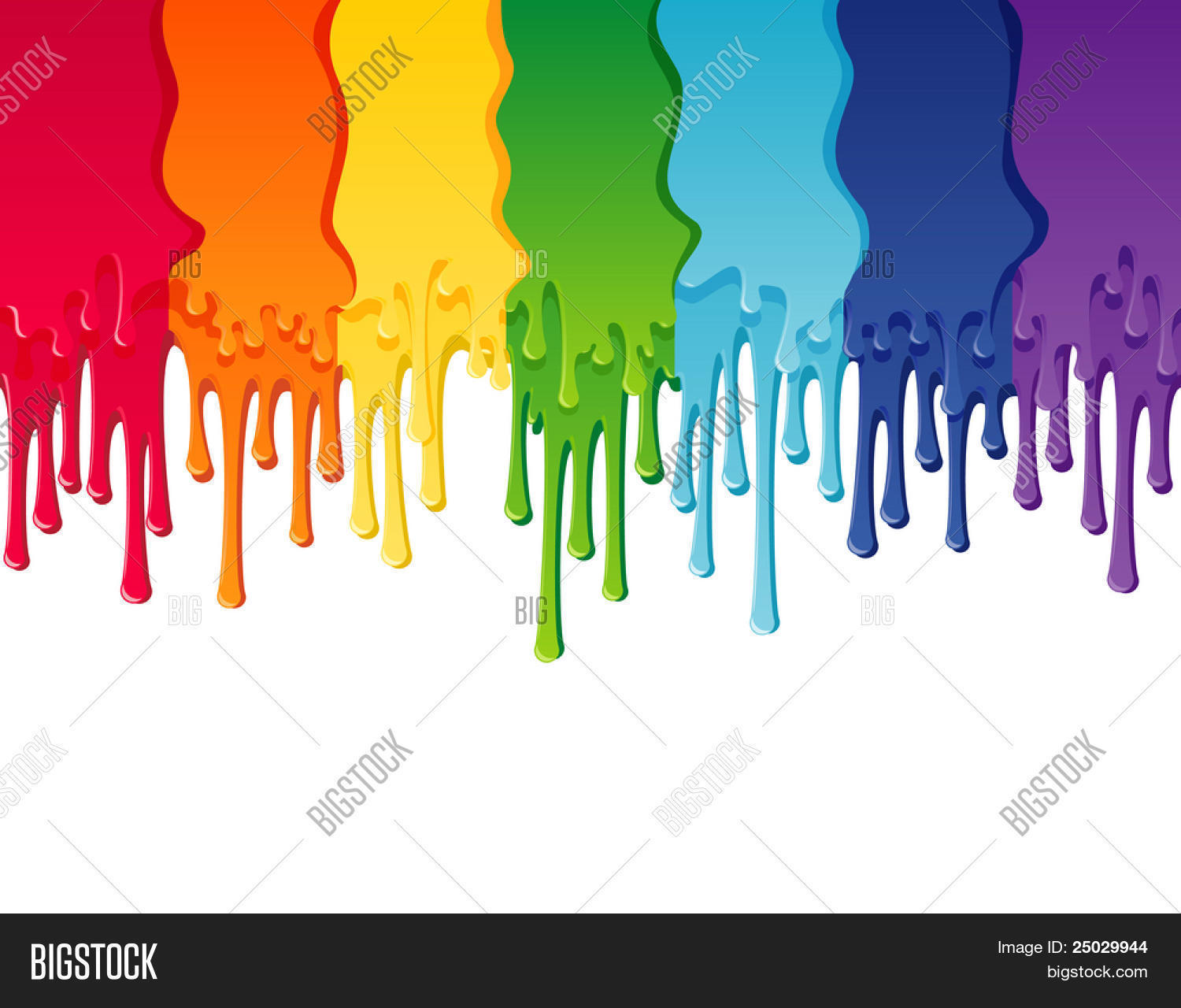 Rainbow Paint Border Image & Photo (Free Trial) | Bigstock