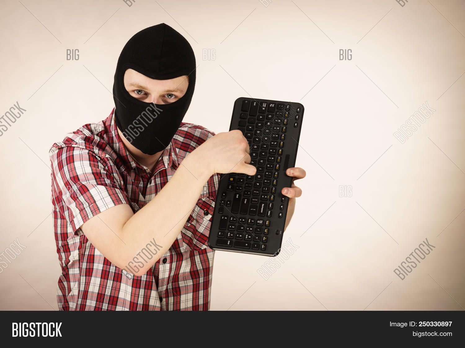 Crazy Hacker Man. Image & Photo (Free Trial) | Bigstock