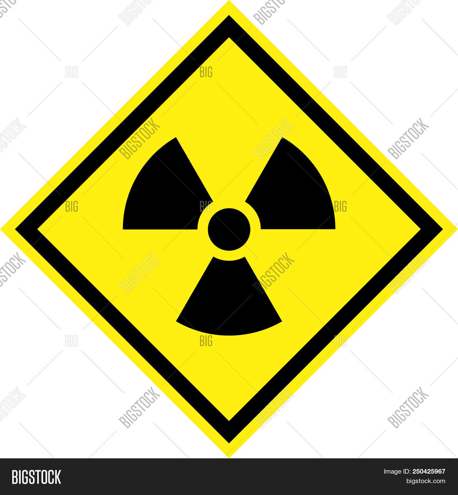 Yellow Hazard Sign Image & Photo (Free Trial) | Bigstock