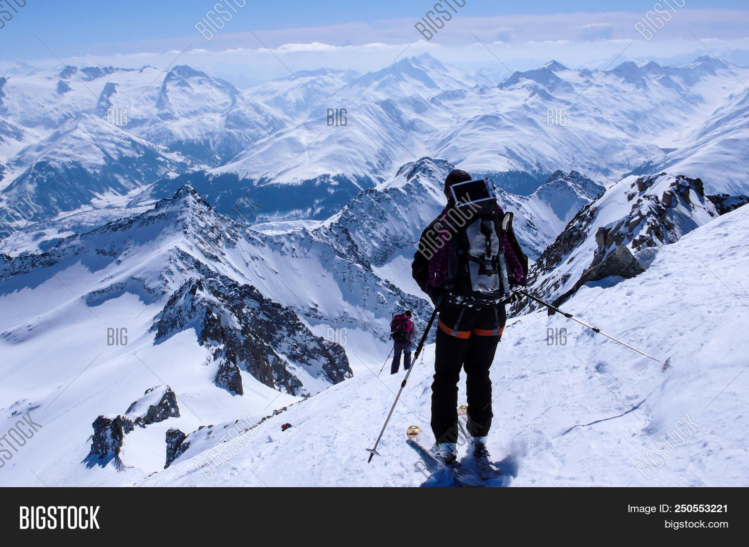 Male Backcountry Skier Image & Photo (Free Trial) | Bigstock