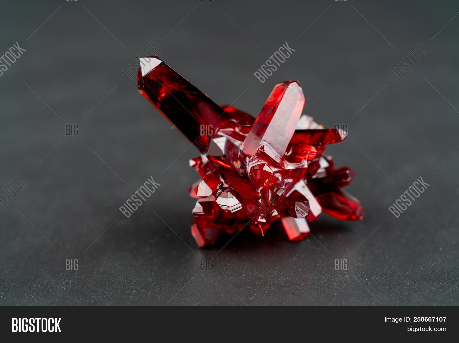 Red Crystal Natural Image & Photo (Free Trial) | Bigstock