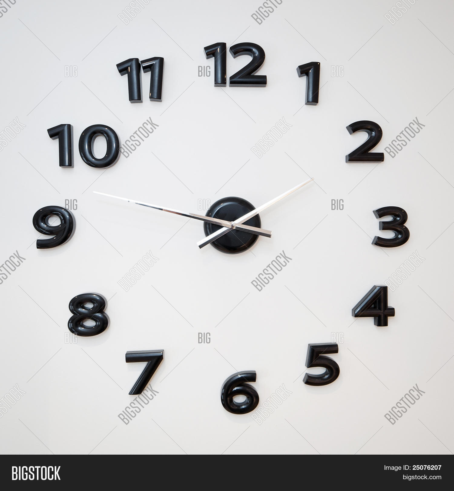 Wall Clock Separate Image & Photo (Free Trial) | Bigstock