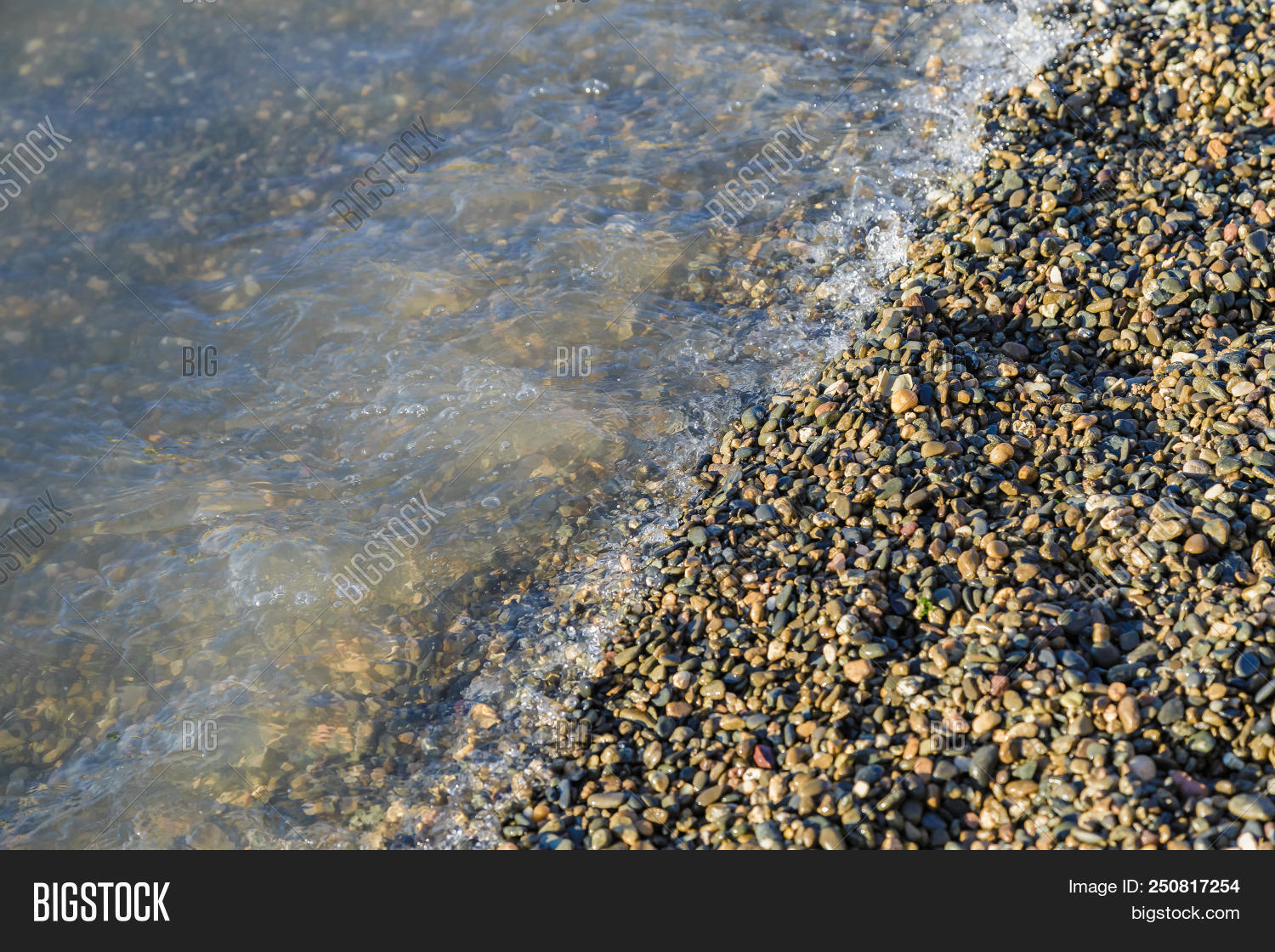 Pebbles On Beach Image & Photo (Free Trial) | Bigstock