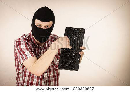 Crazy Hacker Man. Image & Photo (Free Trial) | Bigstock