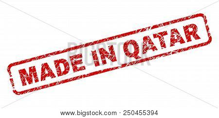 Made Qatar Stamp Seal Vector & Photo (Free Trial) | Bigstock