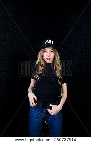 Fbi Female Agent Cap Image & Photo (Free Trial) | Bigstock
