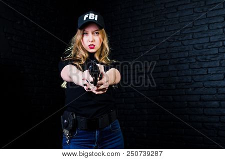 Fbi Female Agent Cap Image & Photo (Free Trial) | Bigstock