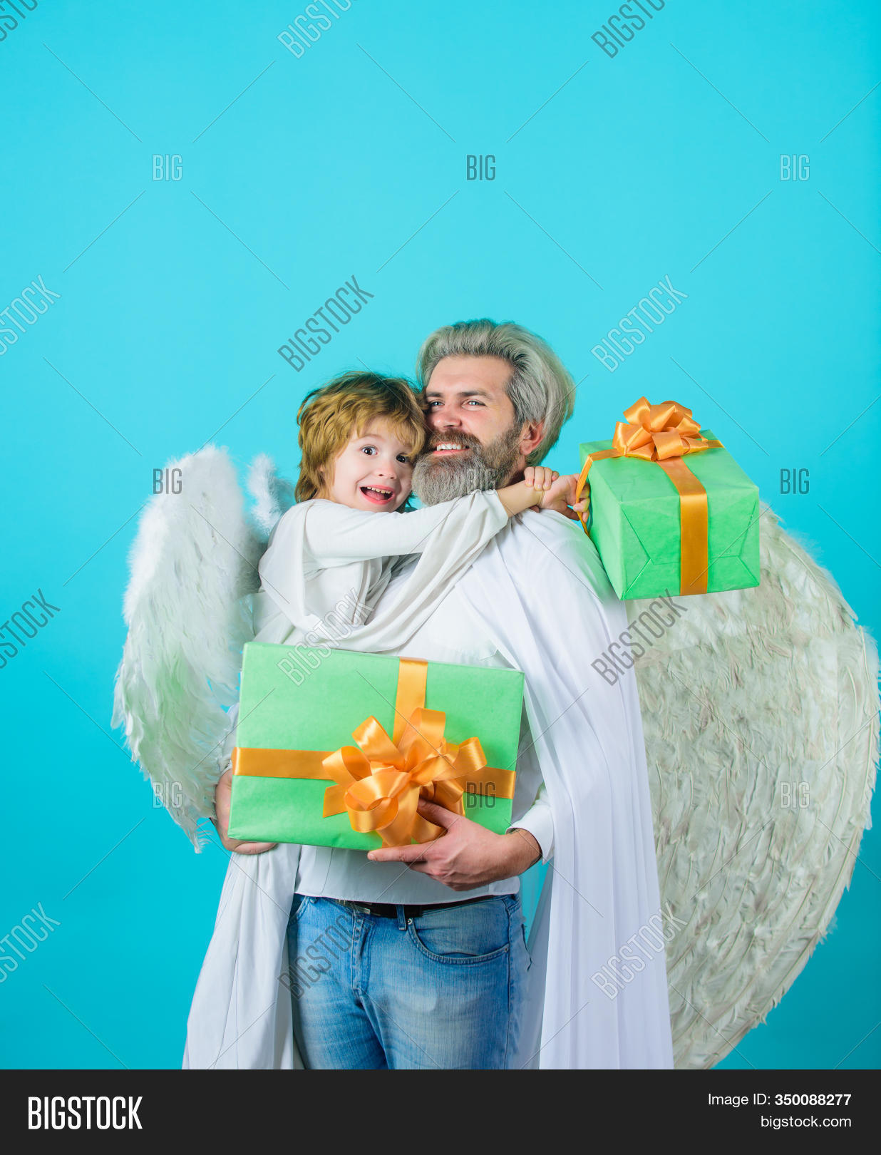 Little Angel Boy Gives Image & Photo (Free Trial) | Bigstock