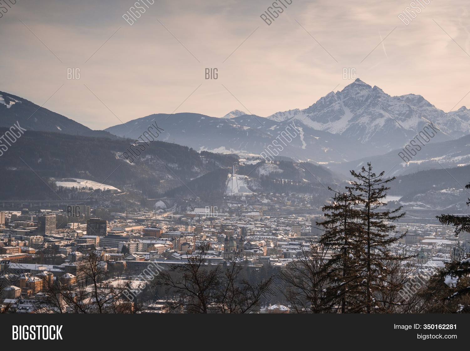 View Over Innsbruck Image & Photo (Free Trial) | Bigstock