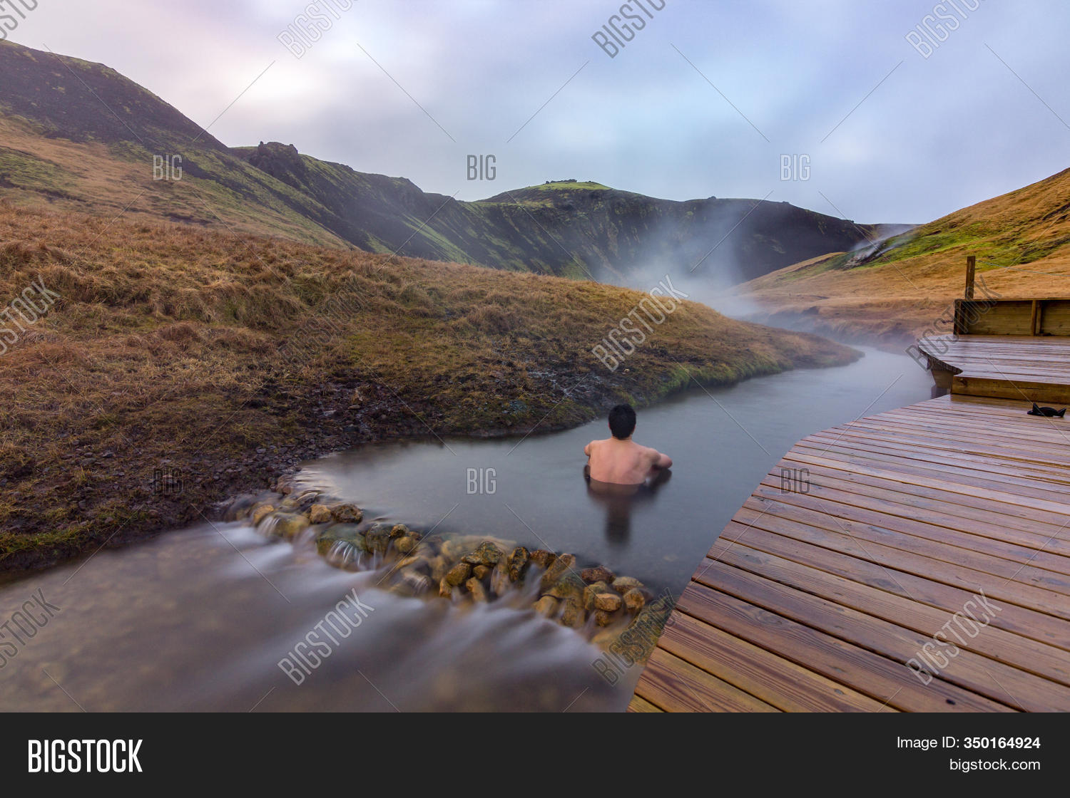 Reykjadalur Hot Spring Image & Photo (Free Trial) | Bigstock