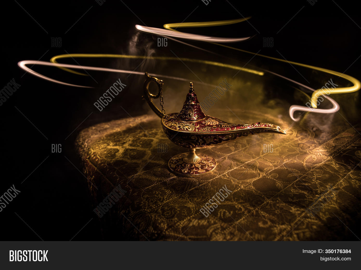 Lamp Wishes Concept. Image & Photo (Free Trial) | Bigstock