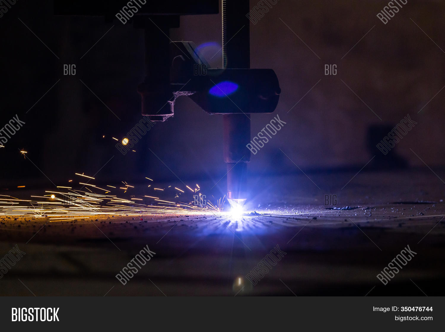 Plasma Cutting Metal Image & Photo (Free Trial) | Bigstock